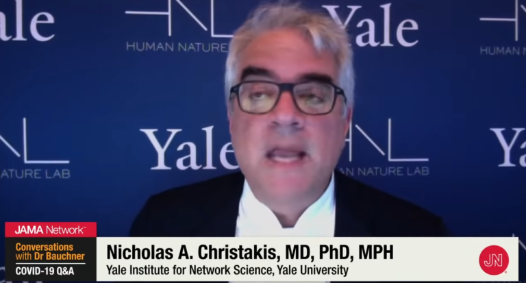 CM. Video-Entrevista a Nicholas Christakis, por Howard Bauchner, editor ...